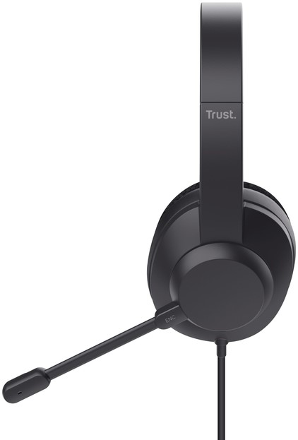 Hoofdtelefoon Trust Ayda Max USB-ENC bij Van Hilten