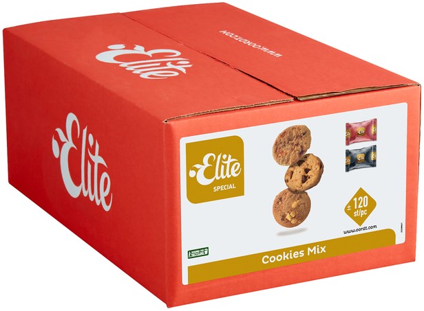 Koekjes Elite cookies mix 120 stuks bij Van Hilten
