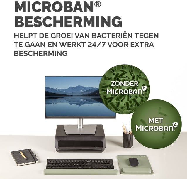 Polssteun Fellowes Breyta saliegroen bij Van Hilten